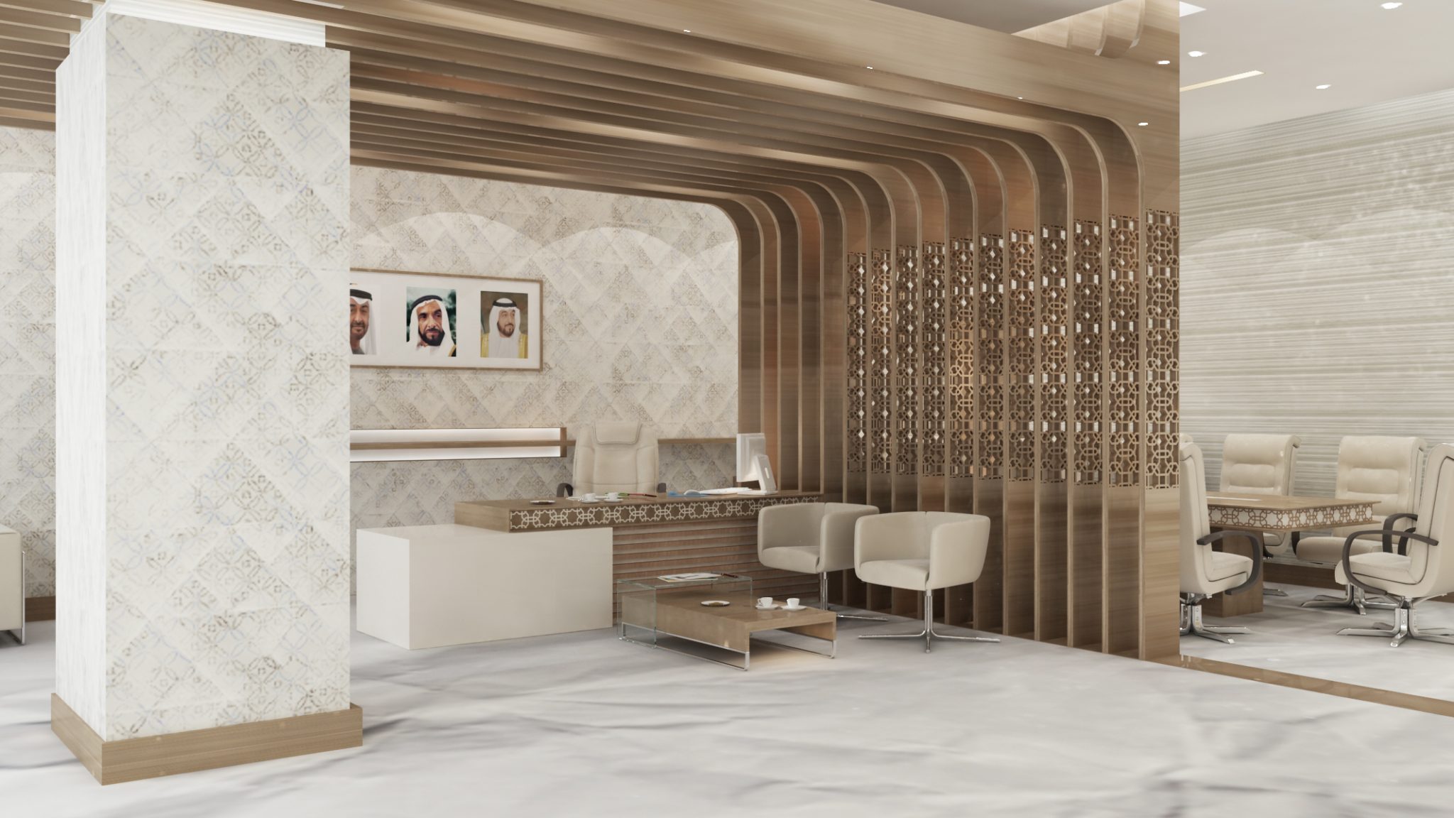 Office Interior Design in Abu Dhabi | Modern Office Interiors | Al Manzool